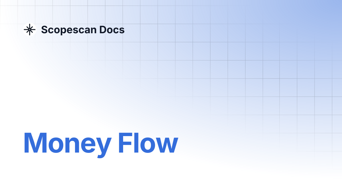 Money Flow | Scopescan Docs